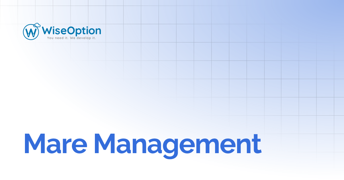 Mare Management | Wise Option eLearning Library