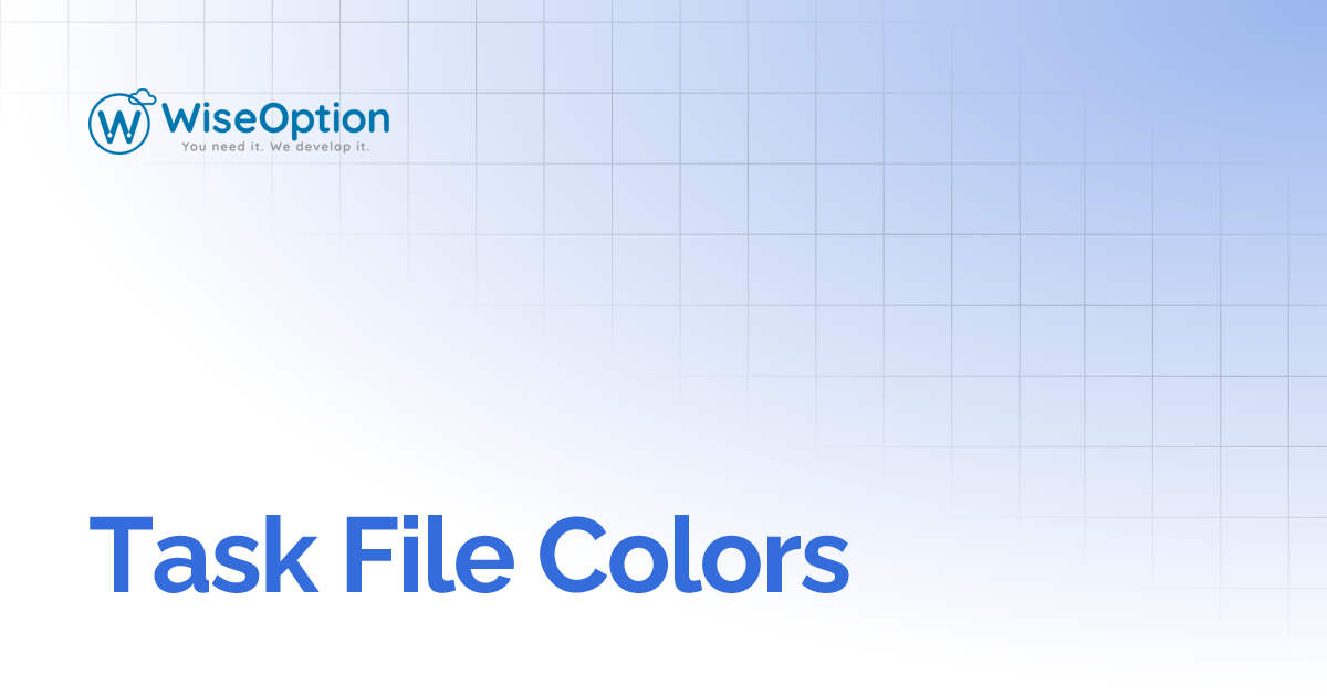 Task File Colors | Wise Option eLearning Library